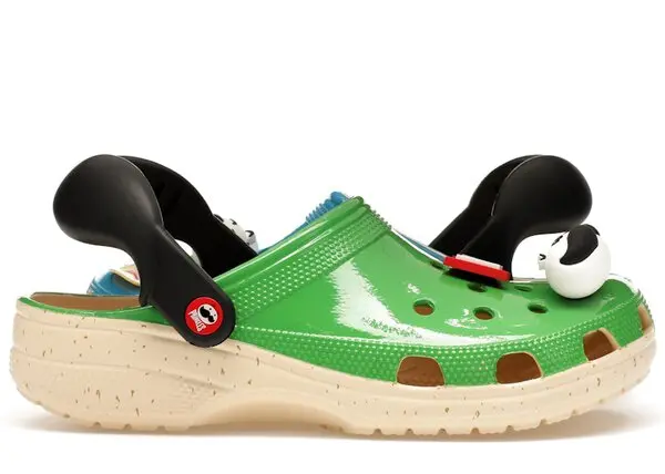 CROCS Classic Clog Pringlesin - Blue/green