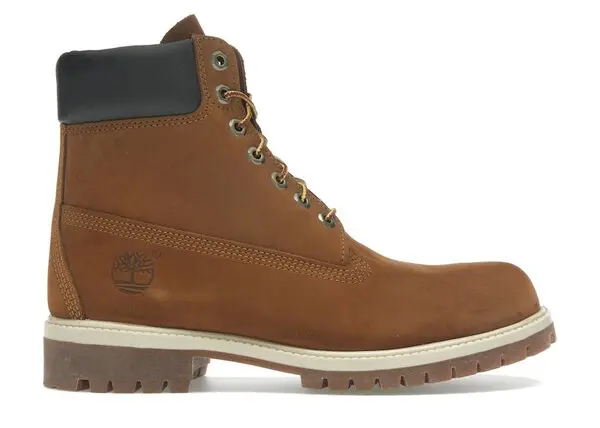 Timberland Premium 6-inch Waterproof Boots - Dark Wheat Nubuck