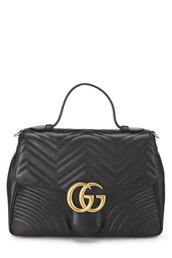 Gucci Gg Marmont Top Handle Shoulder Bag