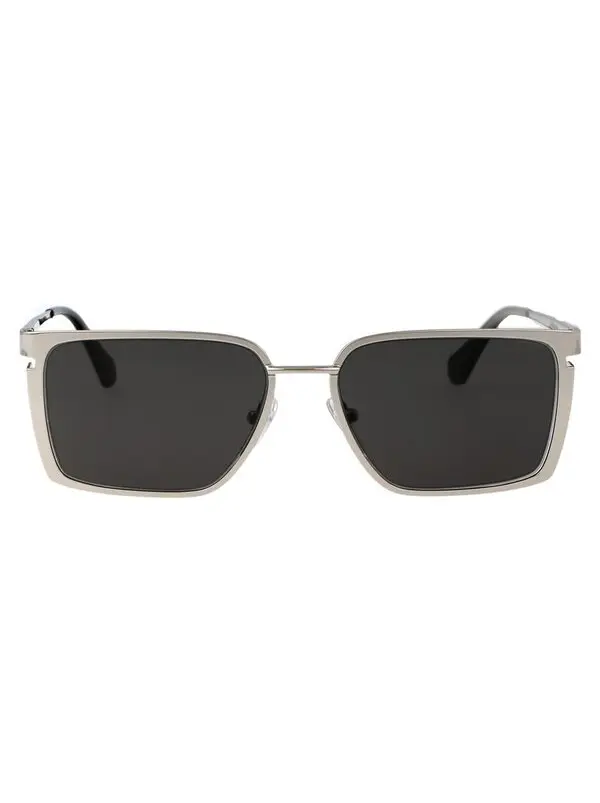 Off-White Rectangular Sunglasses - 7207 Silver