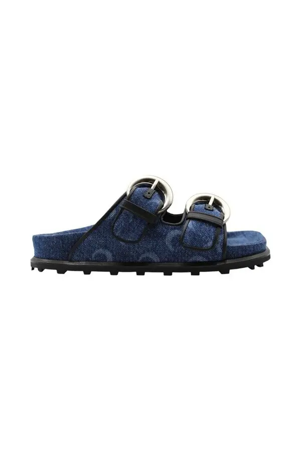 MARINE SERRE Denim Ms Ground Sandal Shoes