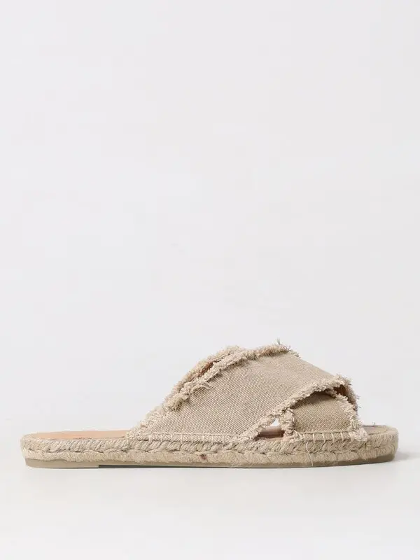 CastaÑer Flat Sandal - Beige
