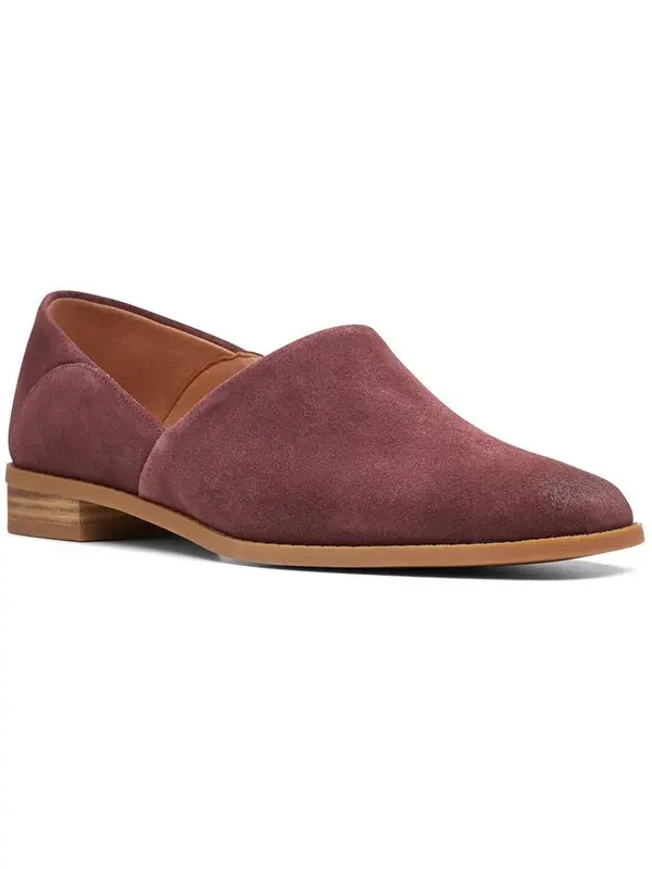 Clarks Pure Belle Cushioned Footbed Slip On Loafers - Multi | Editorialist