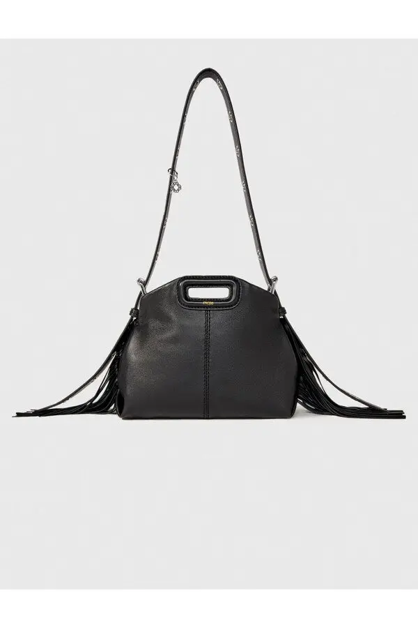 Maje Mini Miss M Bag - Black