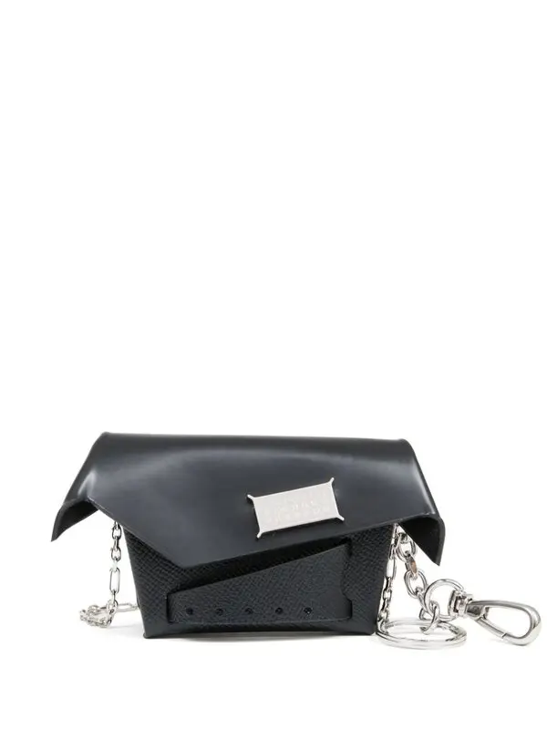 Maison Margiela Snatched Medium Bag - Black | Editorialist