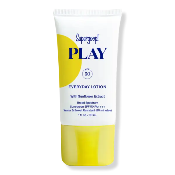 SUPERGOOP Mini Play Everyday Lotion Spf 50 Sunscreen With Sunflower Extract
