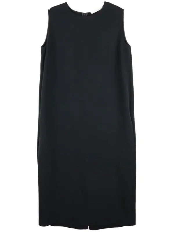 THE ROW Mirna Round-neck Dress - Black