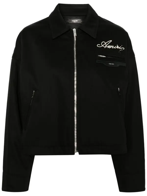 Amiri Embellished Denim Jacket