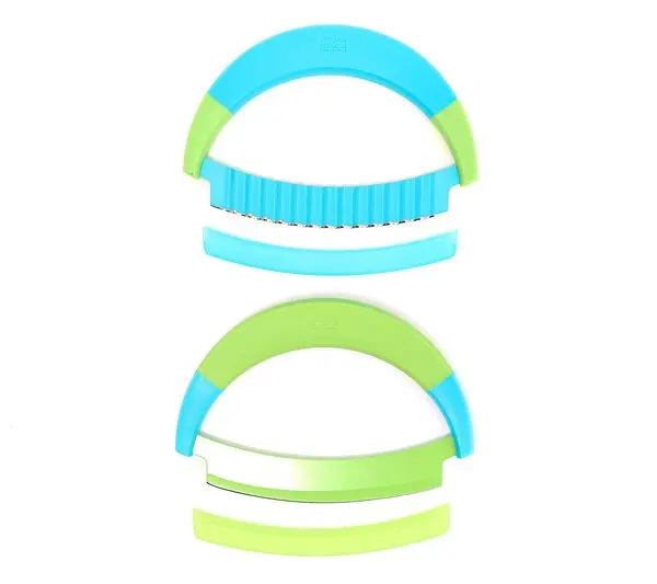 KUHN RIKON Set Of 2 Soft Grip Mezzalunas