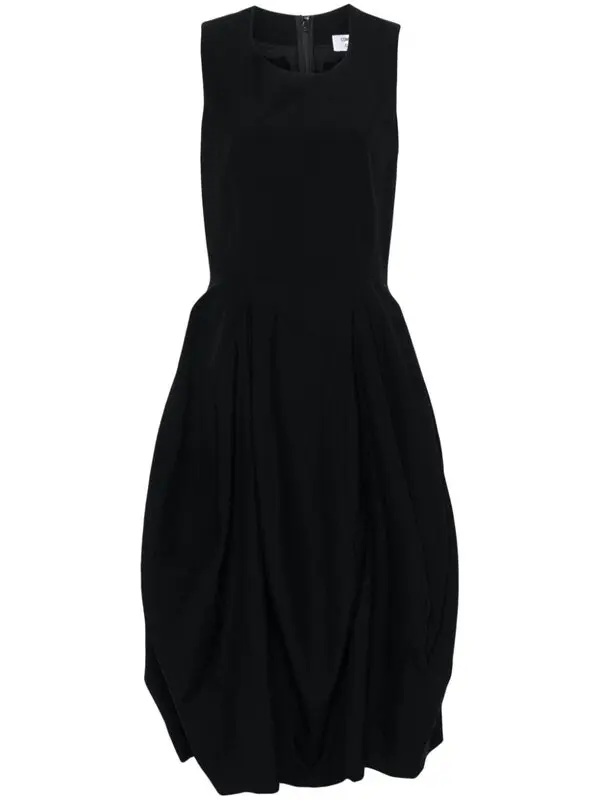 Comme Des Garçons Sleeveless Flared Midi Skirt