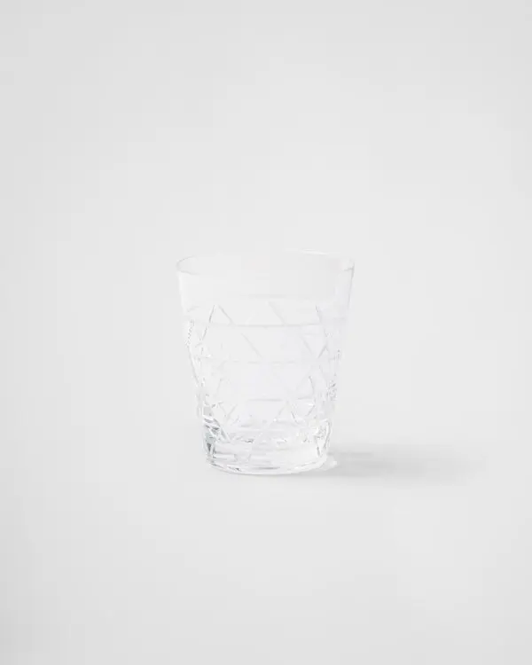 Prada Water Glass Triangles