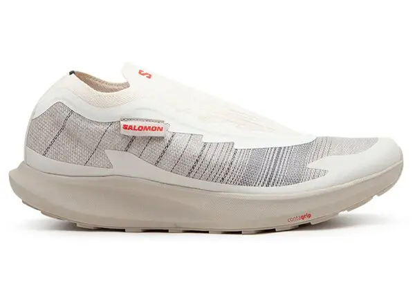SALOMON Pulsar Advanced Sneakers - Vanilla Ice/feather Grey/fiery Red