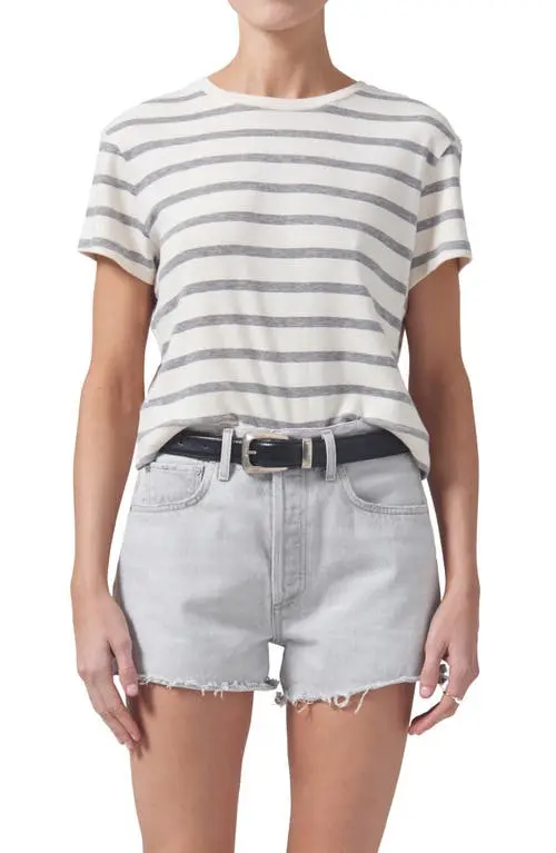 Citizens Of Humanity Kyle Stripe Baby Tee