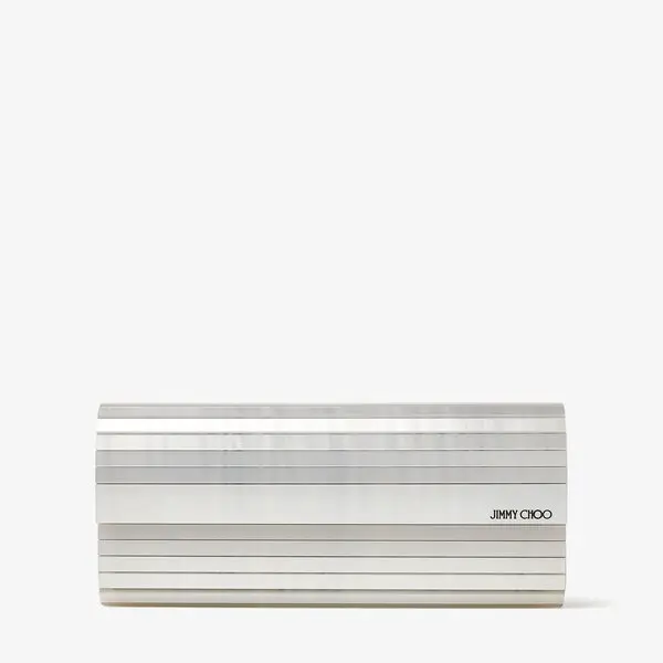 JIMMY CHOO Sweetie Mother Of Pearl Clutch