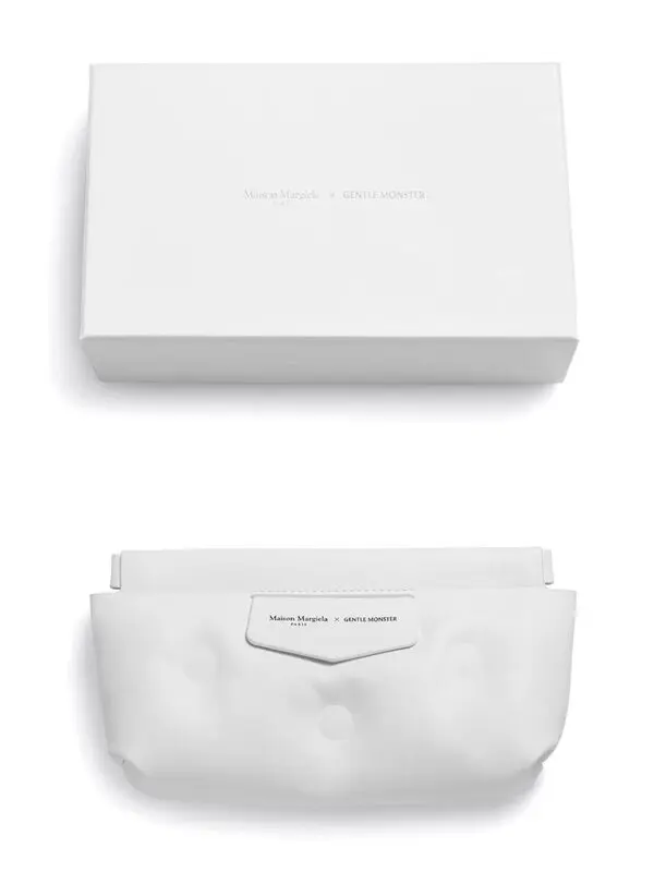 GENTLE MONSTER X Maison Margiela Mm116-c1 Round-frame Glasses - White ...
