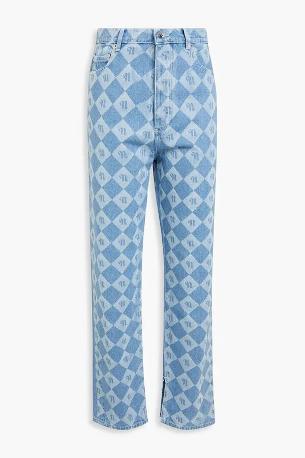 Nanushka Liam Logo-print Straight Leg Jeans