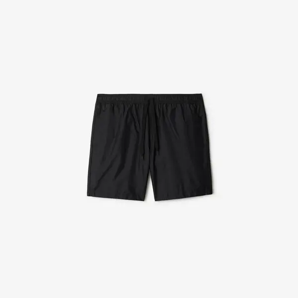 Burberry Nylon Swim Shorts - Black