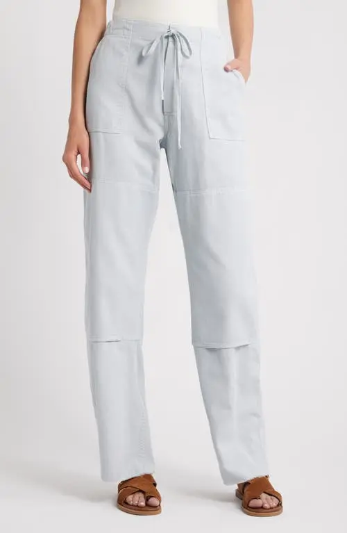RE/DONE Beach Wide Leg Denim Pants - Light Blue