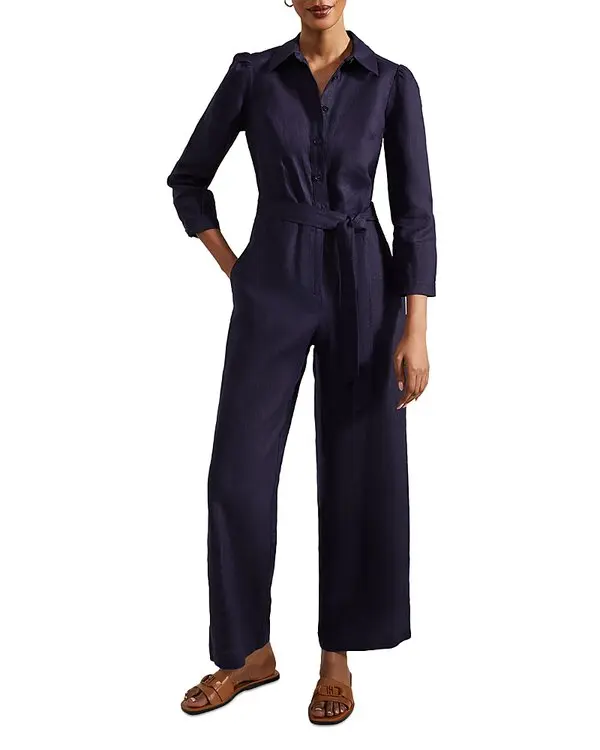 HOBBS LONDON Ceira Linen Jumpsuit