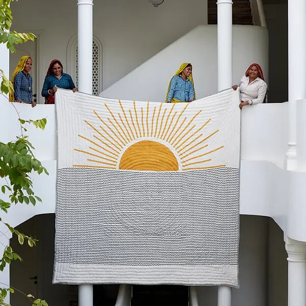 CQC LA Good Morning Quilt Set