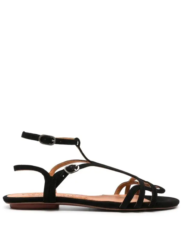 Chie Mihara Strappy Suede Sandals