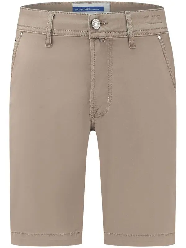 Jacob Cohen Cotton-blend Bermuda Shorts - Neutrals