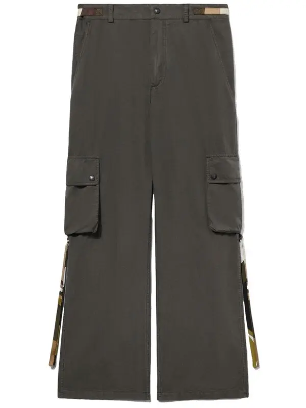 Emilio Pucci Toile Cargo Trousers