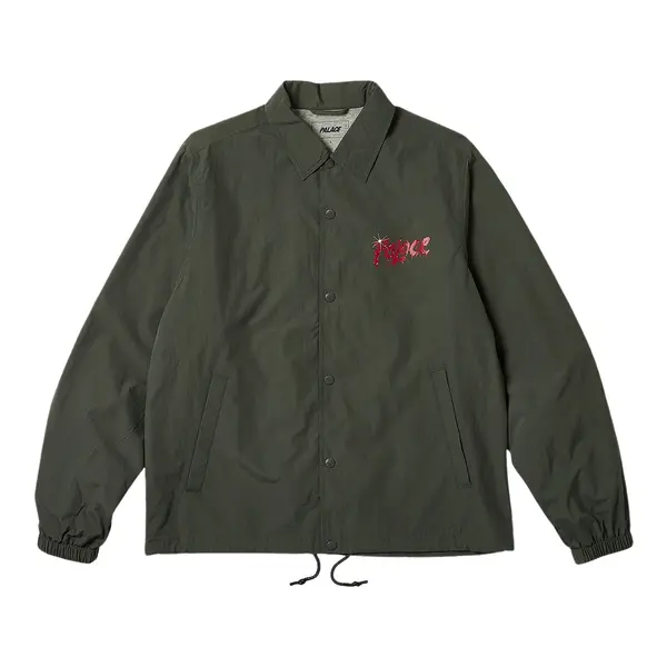 PALACE Scratchy Coach Jacket - Silver