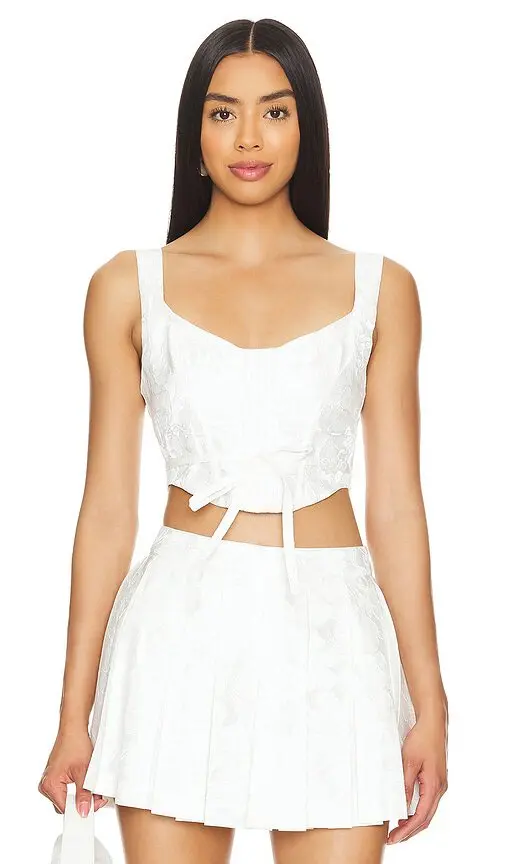 For Love & Lemons X Mira Crop
