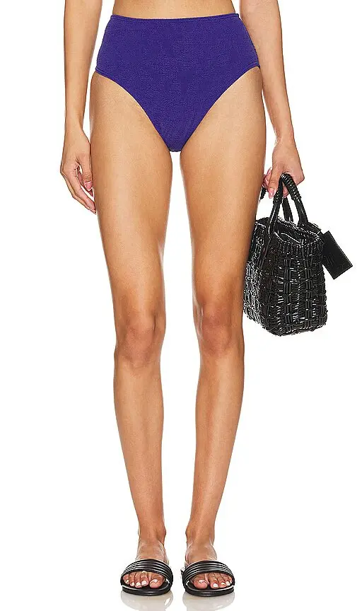 Bond Eye Palmer Brief Bikini Bottom - Sapphire