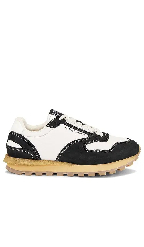 All Saints Rimini Low Top - White & Black