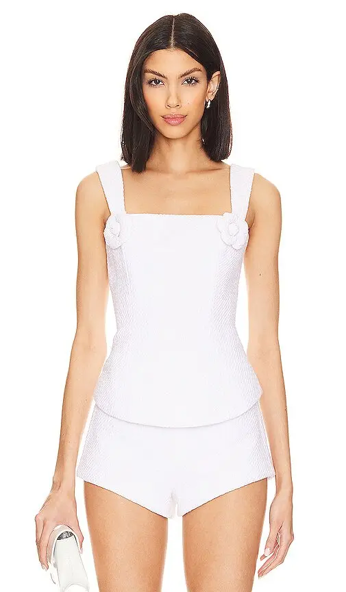 Majorelle Clemence Top - White