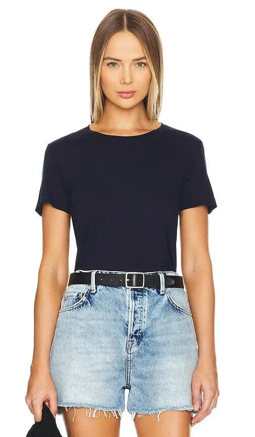Cotton Citizen X Classic Tee In Super Navy 22% Off Editorialist