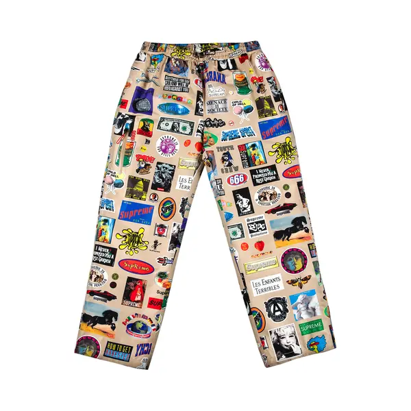 Supreme Gore-tex Stickers Pant - Tan