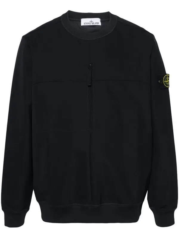 Stone Island Compass-badge Sweatshirt - Blue