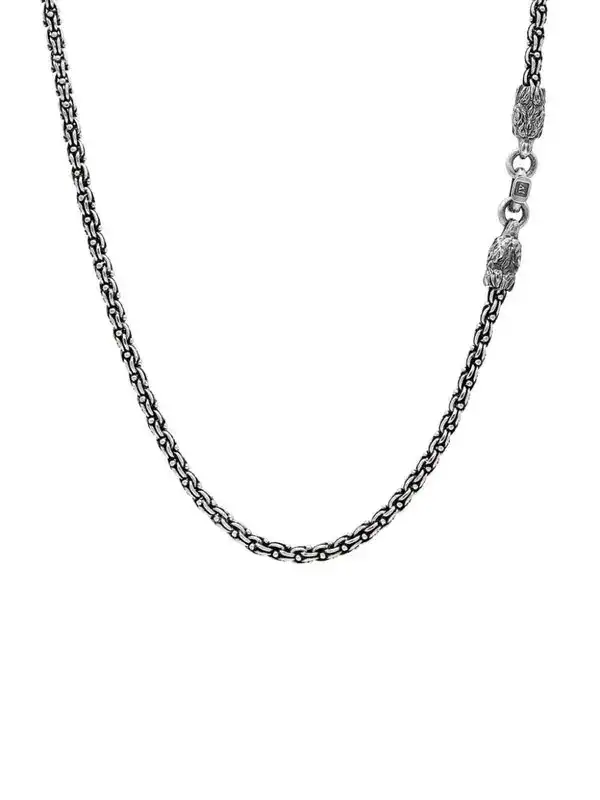 John Varvatos Wolf Chain Sterling- Necklace Silver Editorialist