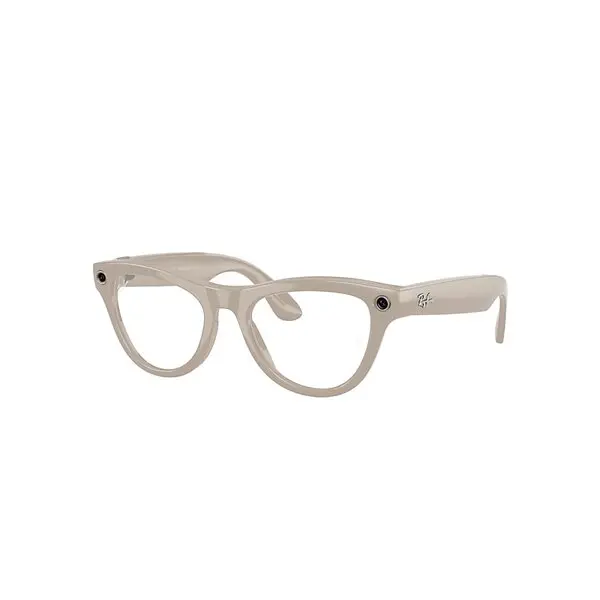 Ray-ban Meta Ai Skyler Sunglasses - Chalky Gray