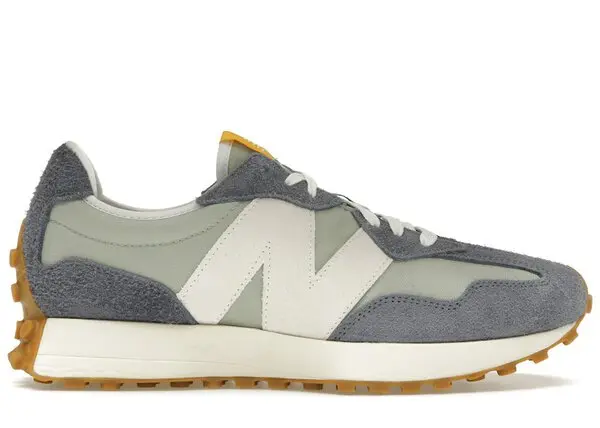 NEW BALANCE 327 Sneakers - Dark Arctic Grey/olivine