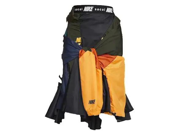 Nike X Sacai Skirt - Black/university Gold