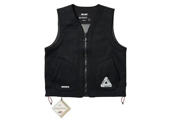 PALACE Gore-tex Windstopper Vest - Black