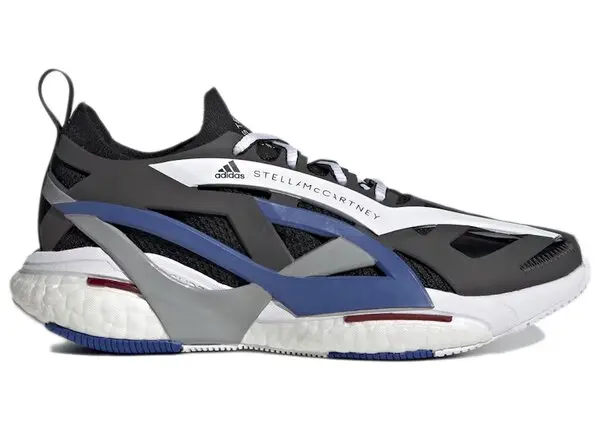 Adidas Solarglide Stella Mccartney Sneakers - Core Black/power Blue/cloud White
