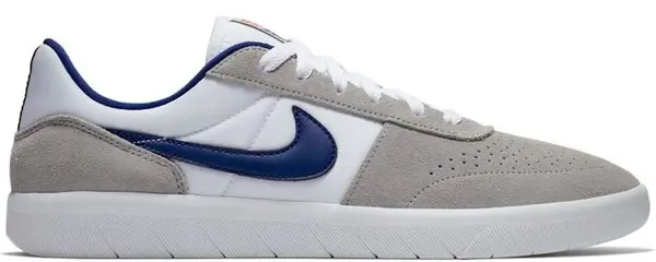 Nike Team Classic Sneakers - Wolf Grey/white/blue Void