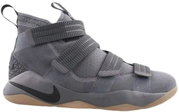 Nike Lebron Zoom Soldier 11 Sneakers - Dark Grey/black/circuit Orange