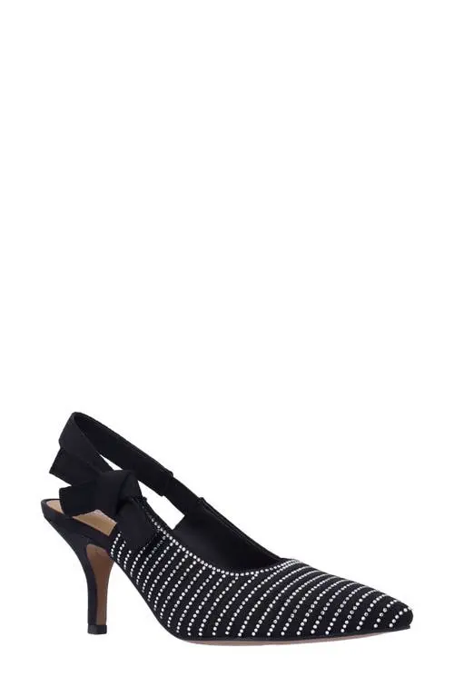 J. Reneé Adilene Slingback Pointed Toe Pump - Black