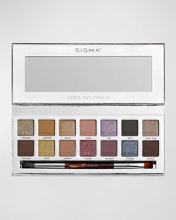 SIGMA BEAUTY Cool Neutrals Eyeshadow Palette - Multi
