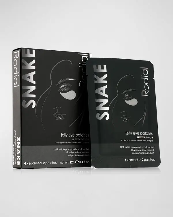 Rodial Jelly Patches, Box Of 4 Sachets - Snake