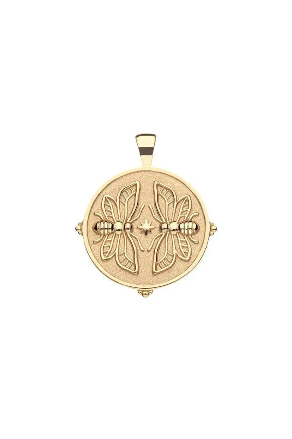 JANE WIN Sisters Forever Pendant Coin