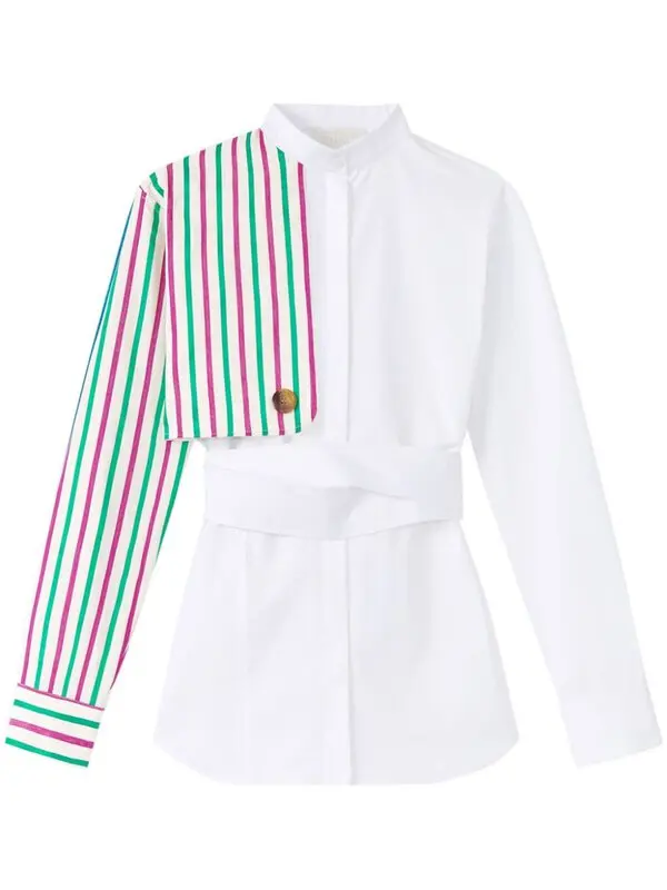 DESTREE Hans Striped Cotton Shirt