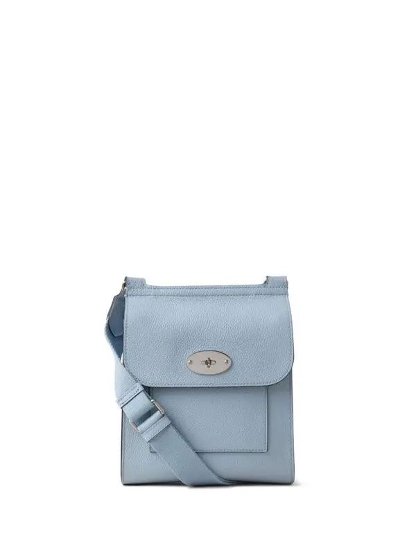 Mulberry Small Antony Leather Shoulder Bag - Blue