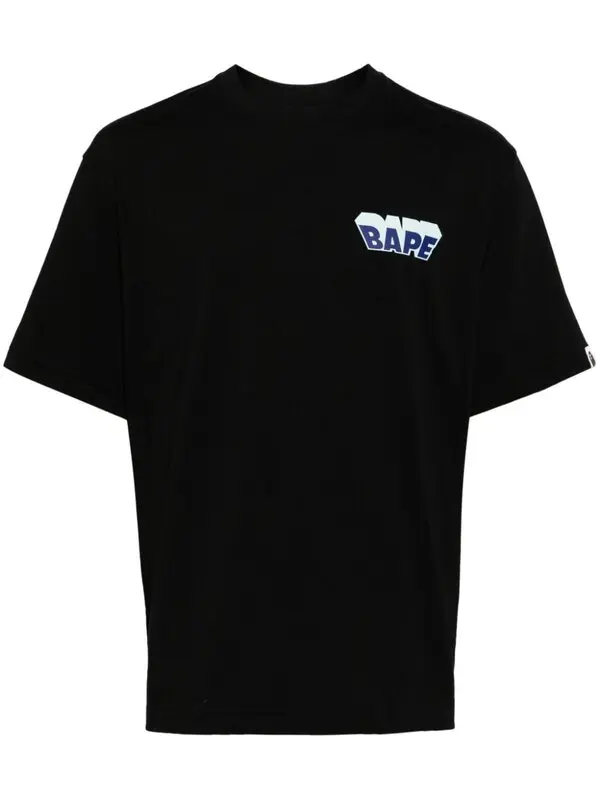 A BATHING APE® Graphic-print Cotton T-shirt